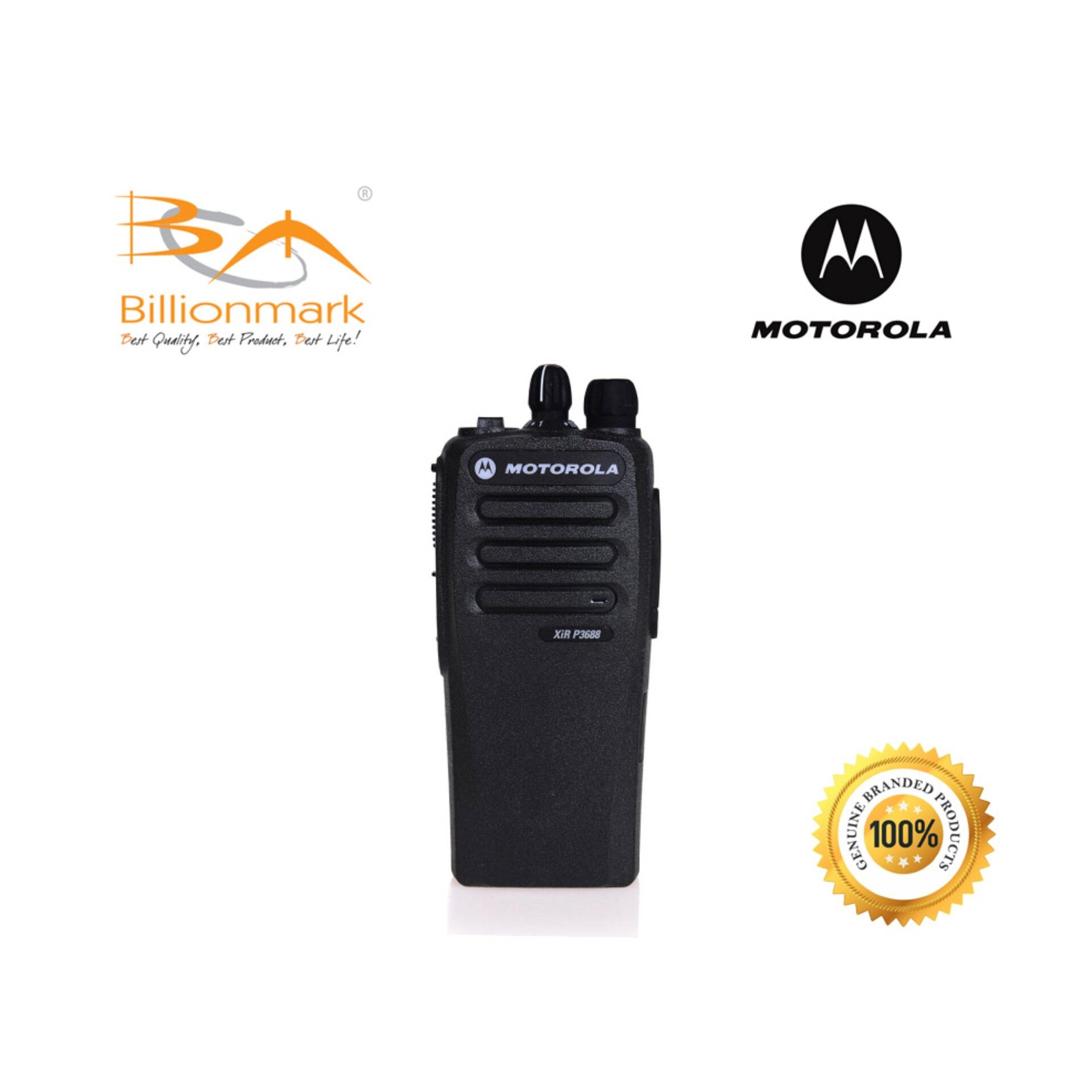 Motorola XiR P3688 Digital Walkie Talkie (VHF:136-174MHz) | Billionmark ...