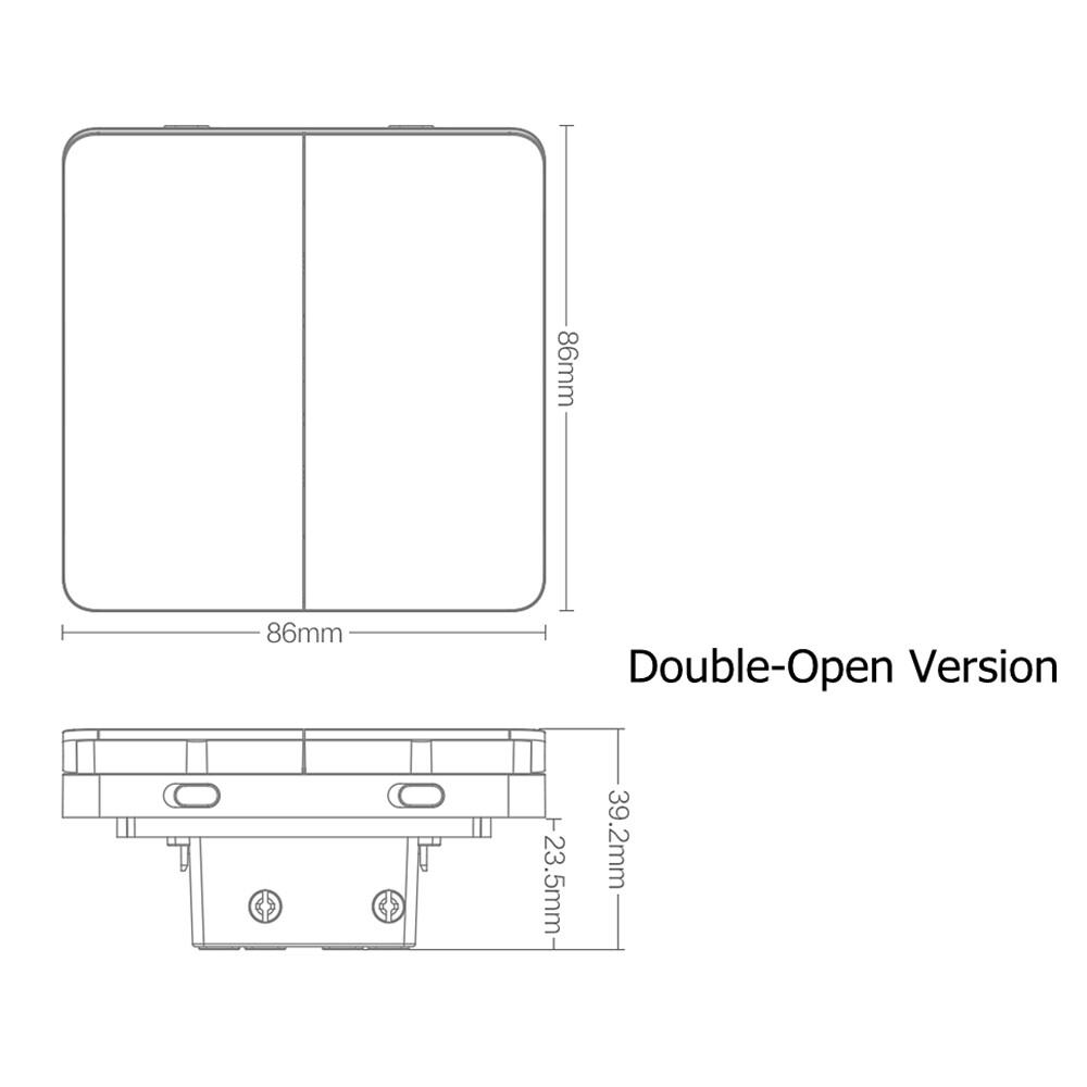 Outdoor LED-Yeelightแบบไร้สายSmarts Switch 16AควบคุมแสงCompitableกับ ...