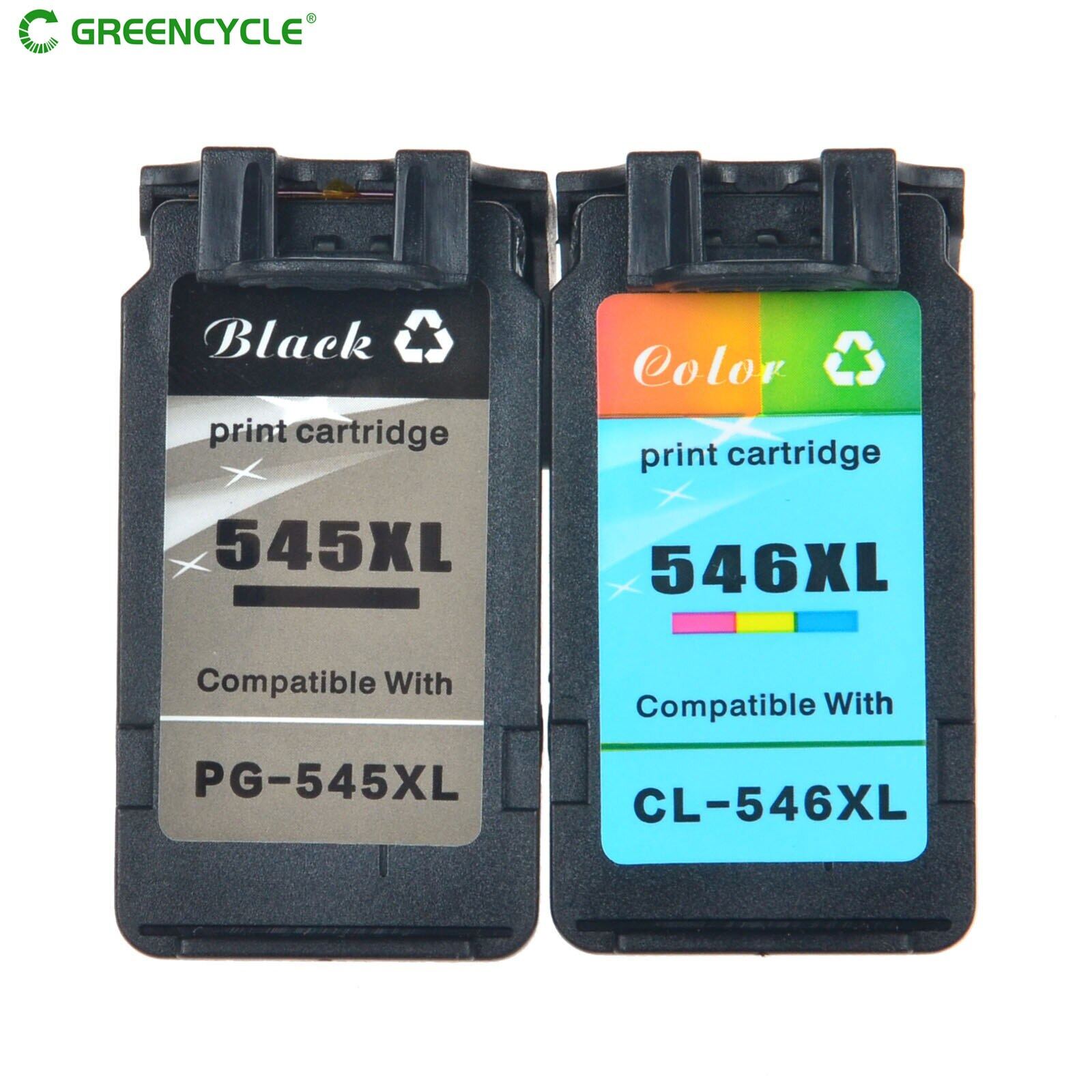 PG-545XL Black CL-546XL Color Ink Cartridge For Canon Pixma MG2550 ...