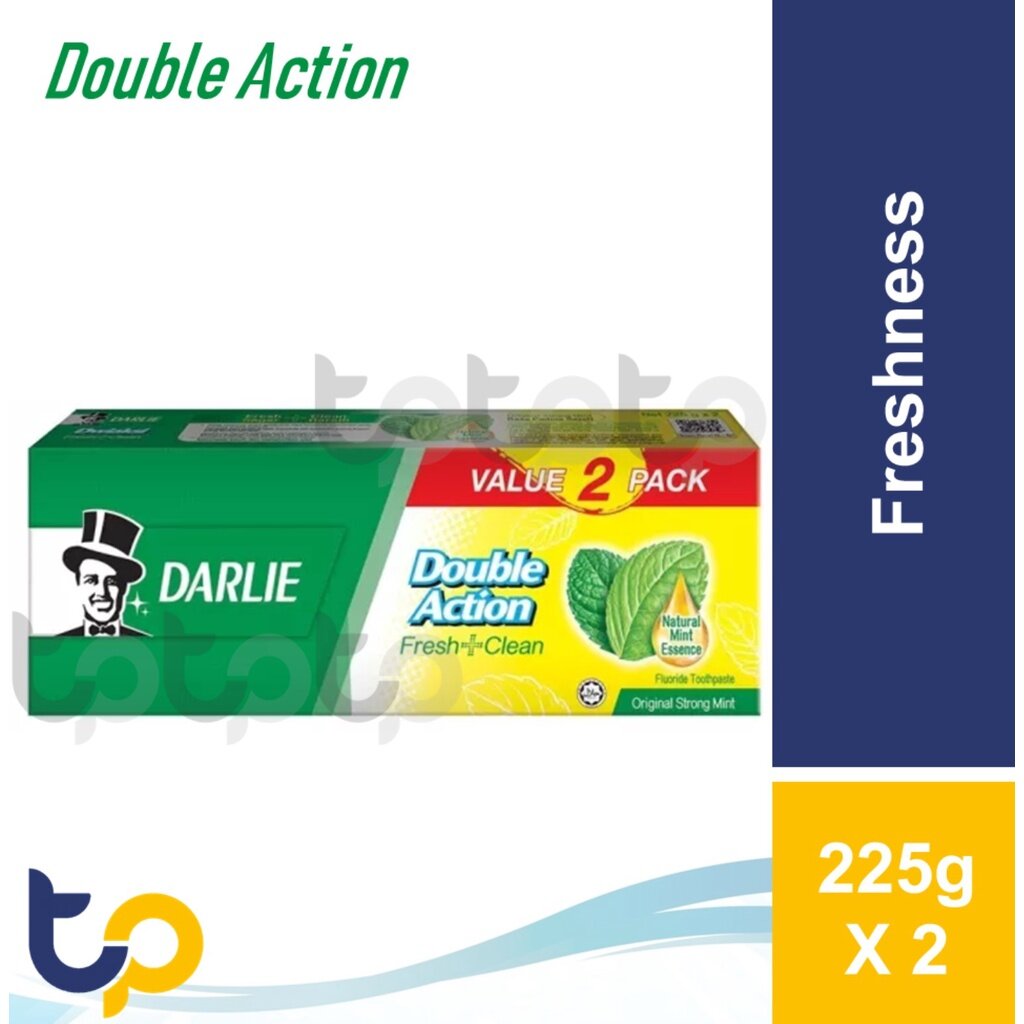 Darlie Double Action Toothpaste 250g/ 225g x 2 | Lazada