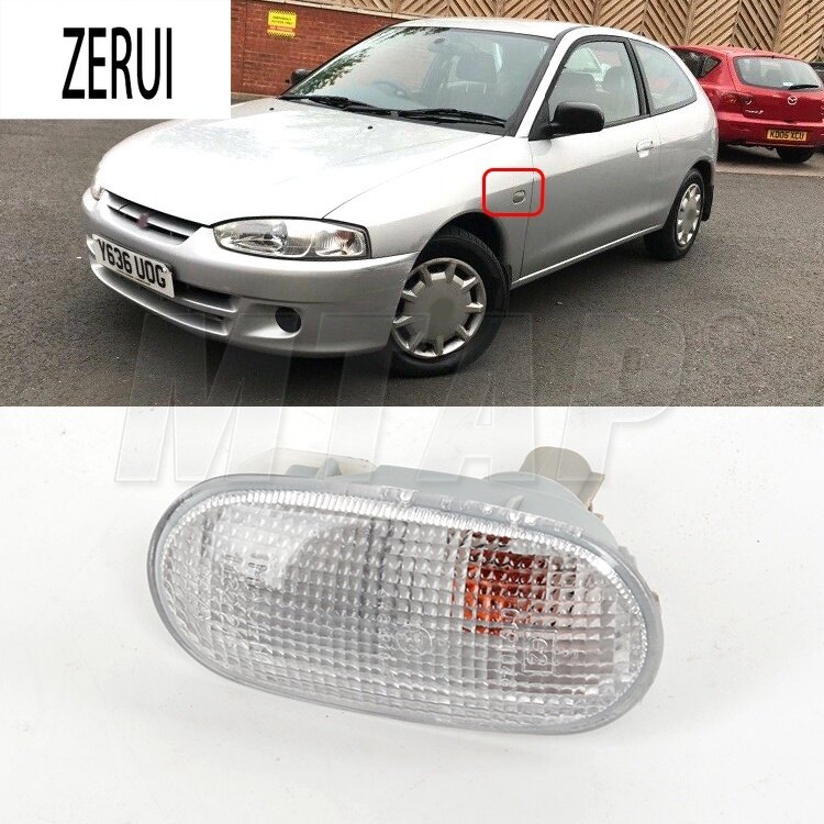 ZR ไฟสัญญาณเลี้ยวด้านข้าง,สำหรับ MItsubishi Pajero MK2 V31 V32 V33 1996 ...
