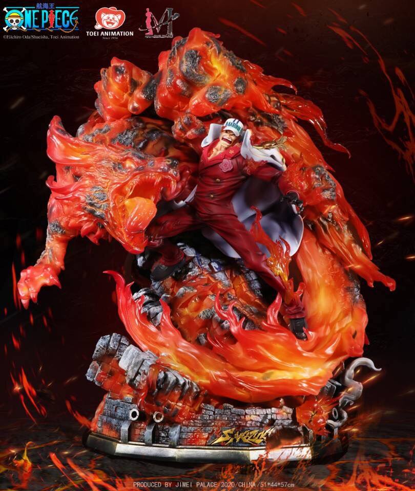 ONE PIECE💥SAKAZUKI AKAINU RED DOG💥STATUES ACTION FIGURE GK TOYS🔥海贼王3 ...