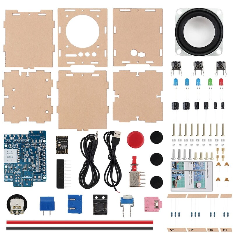 DIY Bluetooth Speaker Kit Portable Soldering Project Speaker Kit Audio ...