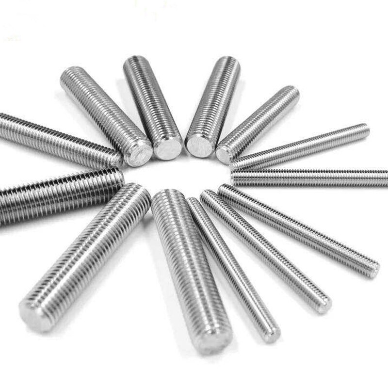 304 Stainless Steel Full Thread Bar Screw Threaded Tooth StripThreaded ...