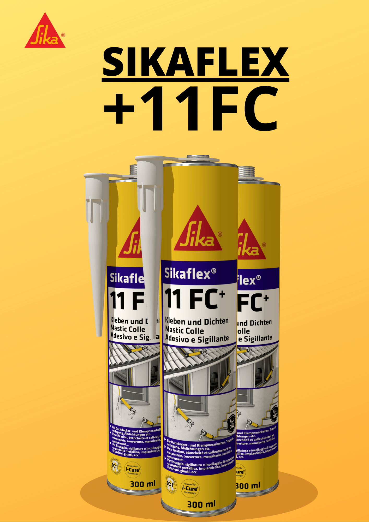 Sikaflex -11FC Joint Sealant and Multipurpose Adhesive 300ml | Lazada