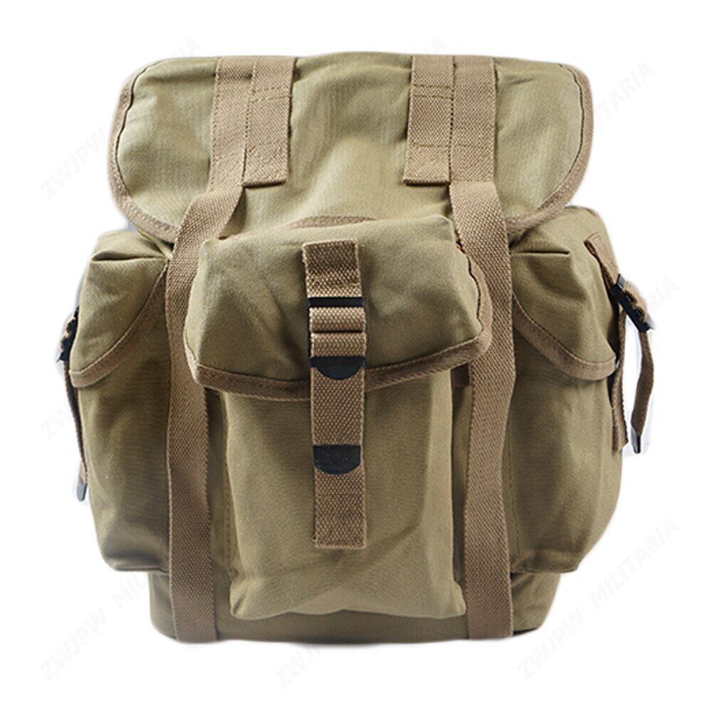 tomwang2012. WW2 US Army M14 Military Backpack Hiking CANVAS Bag KHAKI ...