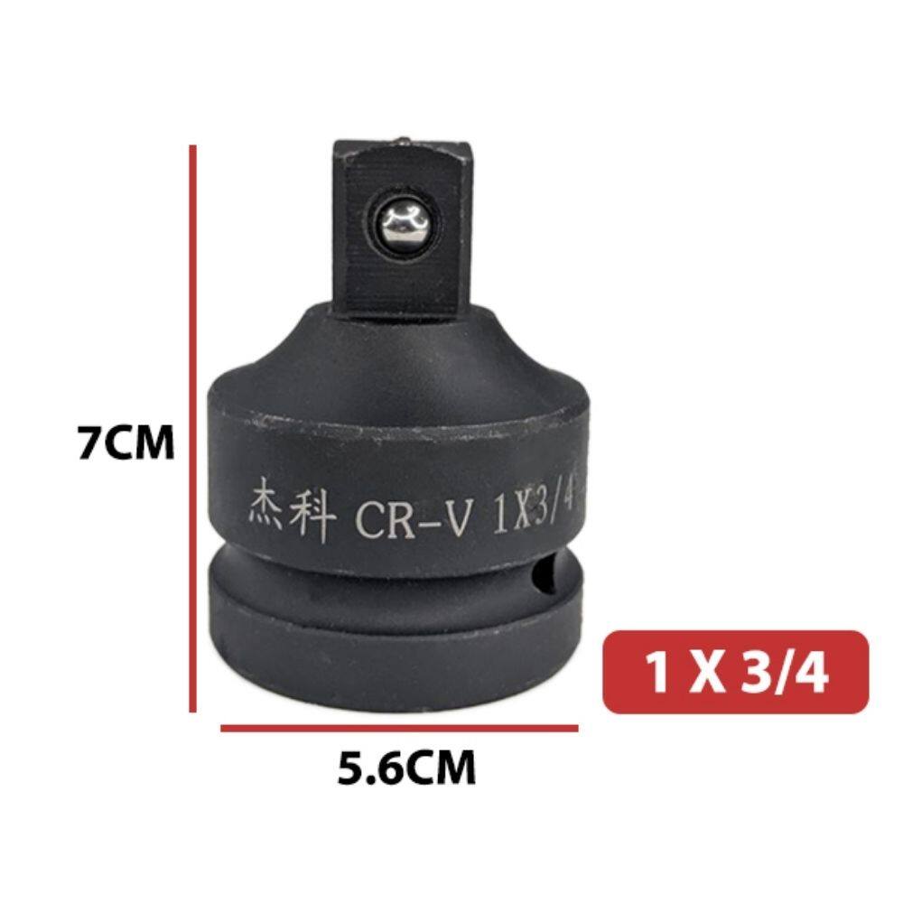 3/4" 1/2" 1” 3/4" Heavy Duty Male Black Socket Adaptor Drive Socket ...