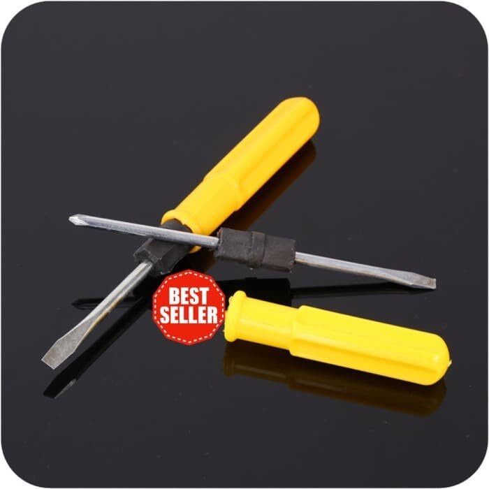 Screw Driver 2 in 1 HEAVY DUTY Combination Plus Minus Travel Pocket Car ...