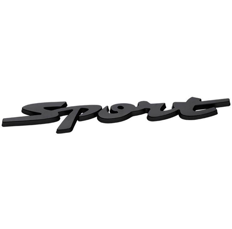 3D SPORT Sticker 13CM*2CM Car Modification Personalized Car Stickers ...