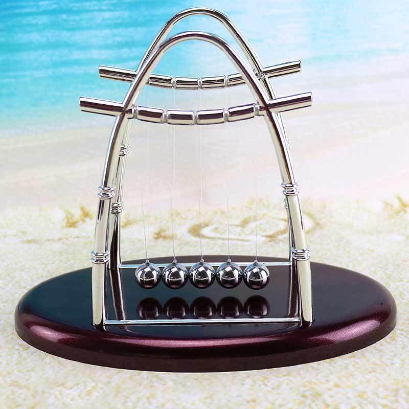 ลูกตุ้มนิวตันลูก BALANCE Ball Pool ทางกายภาพการอนุรักษ์พลังงานรุ่น ...