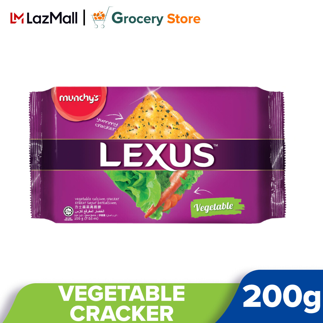 Munchy's LEXUS VEGE CALCIUM CRACKER 200gm | Lazada