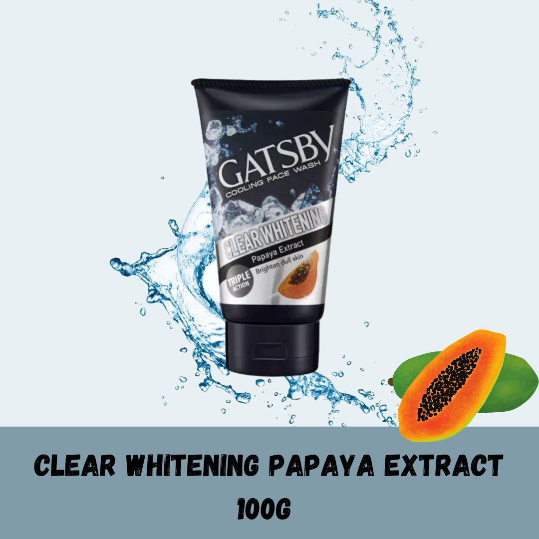 Gatsby Cooling Face Wash Triple Action (100g) | Lazada