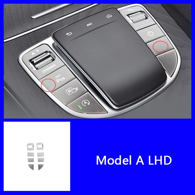 Car Center Console Multimedia Mouse Switch Button Sequin Sticker Trim ...