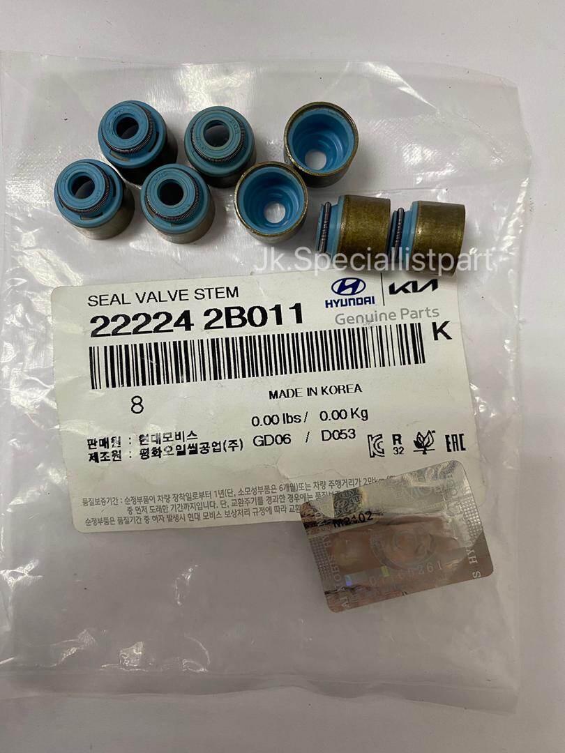 VALVE SEAL GENUINE PART (ORIGINAL) [22224-2B010] KIA FORTE 1.6CC ...