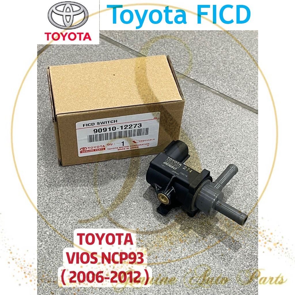 (100% ORIGINAL) TOYOTA VIOS NCP93 FICD VACUUM SOLENOID SWITCH VALVE ...