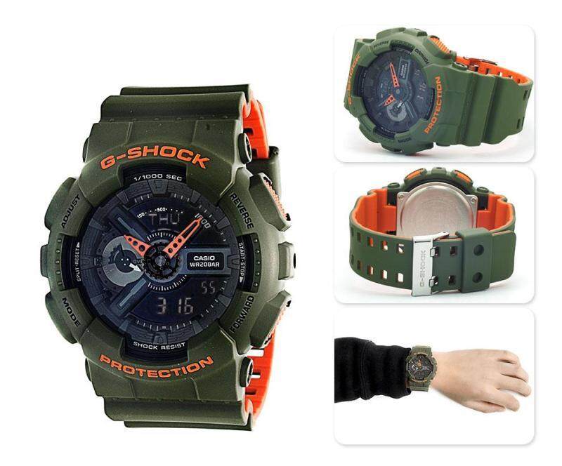 (Ready Stock) Original G-Shock GA-110LN-3A Men Sport Digital Watch 200M ...