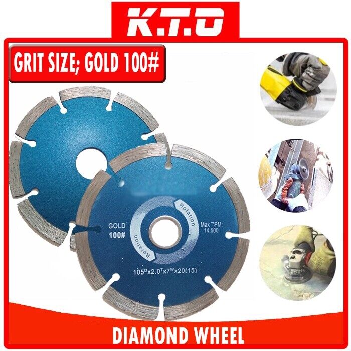 1PCS 4INCH Diamond Cutter Disc Angle Grinder Saw Blade For Cutting ...