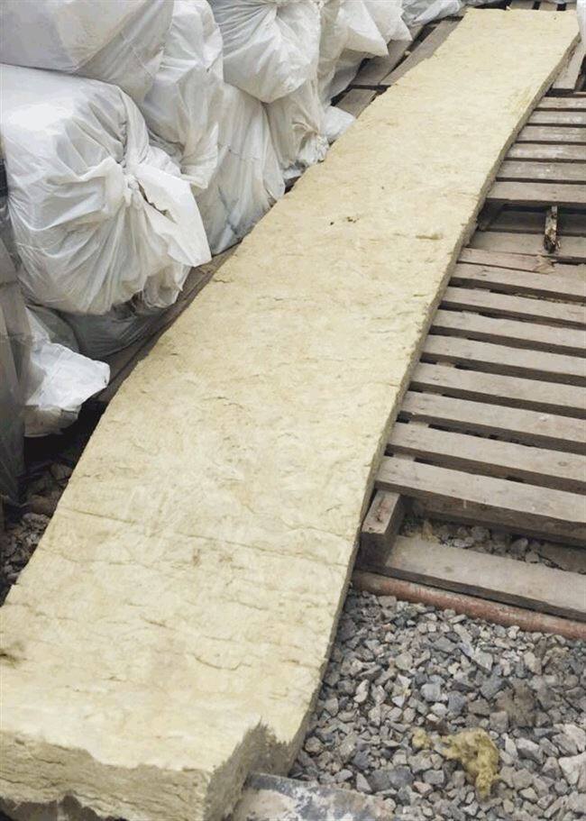 Rock wool roll felt sound insulation board high temperature insulation ...