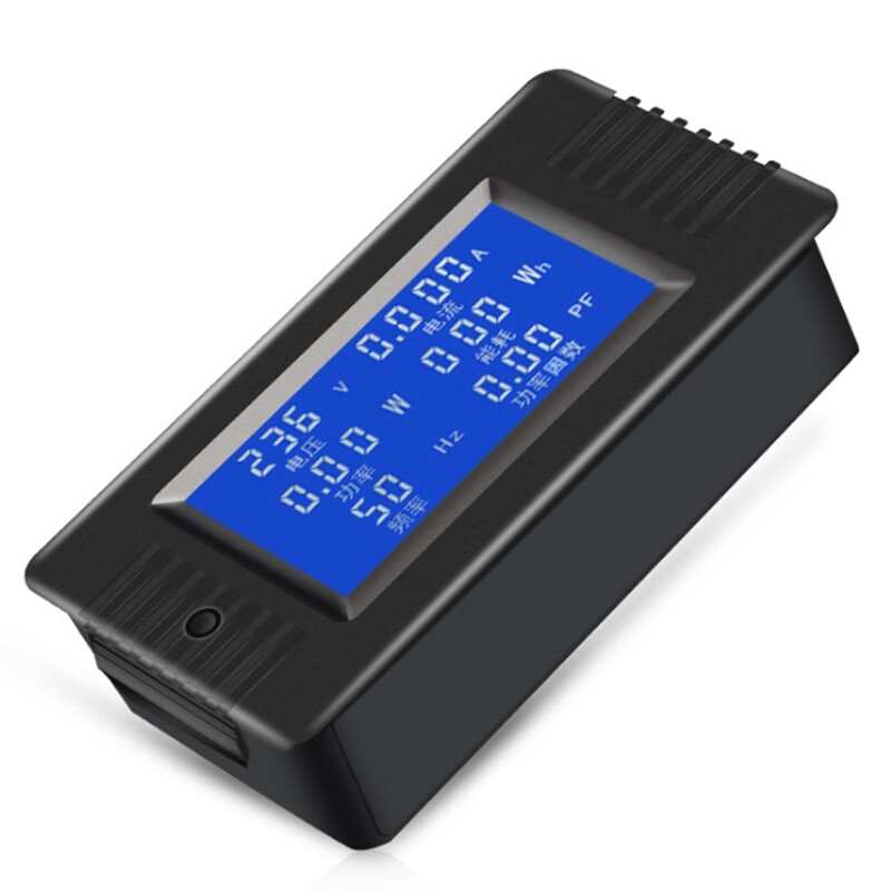 AC Single Phase Digital Wattmeter Power Energy Meter 220V 100A Kwh ...