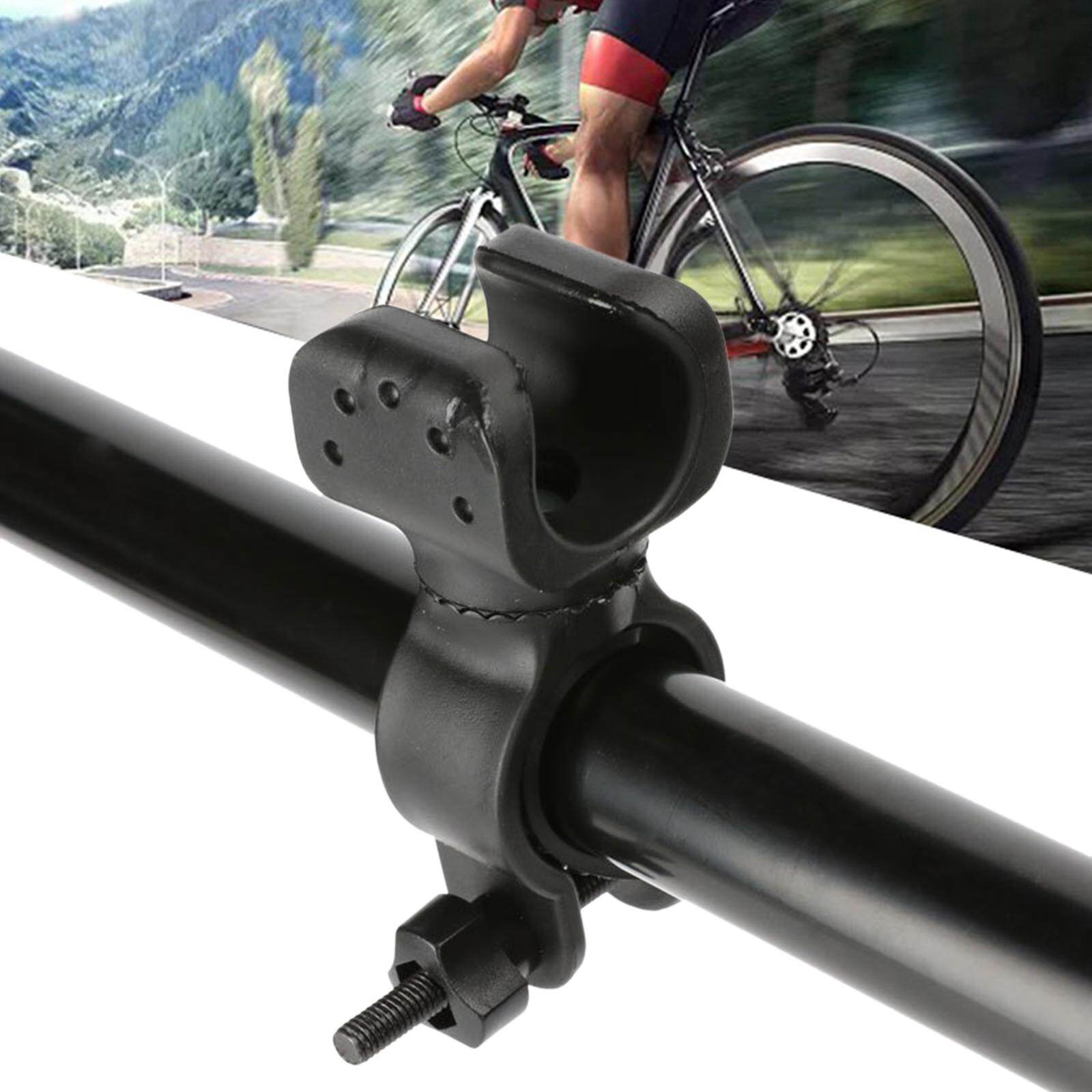 ZYMOON Bicycle Flashlight Mount Rotation Clamp Bracket Stand for ...