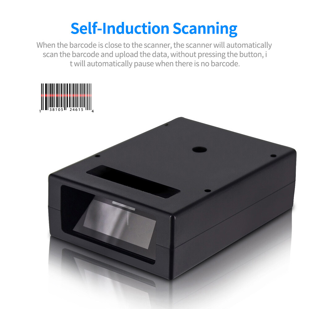 Aibecy Mini Embedded Barcode Scanner Self-Induction One Dimensional(1D ...