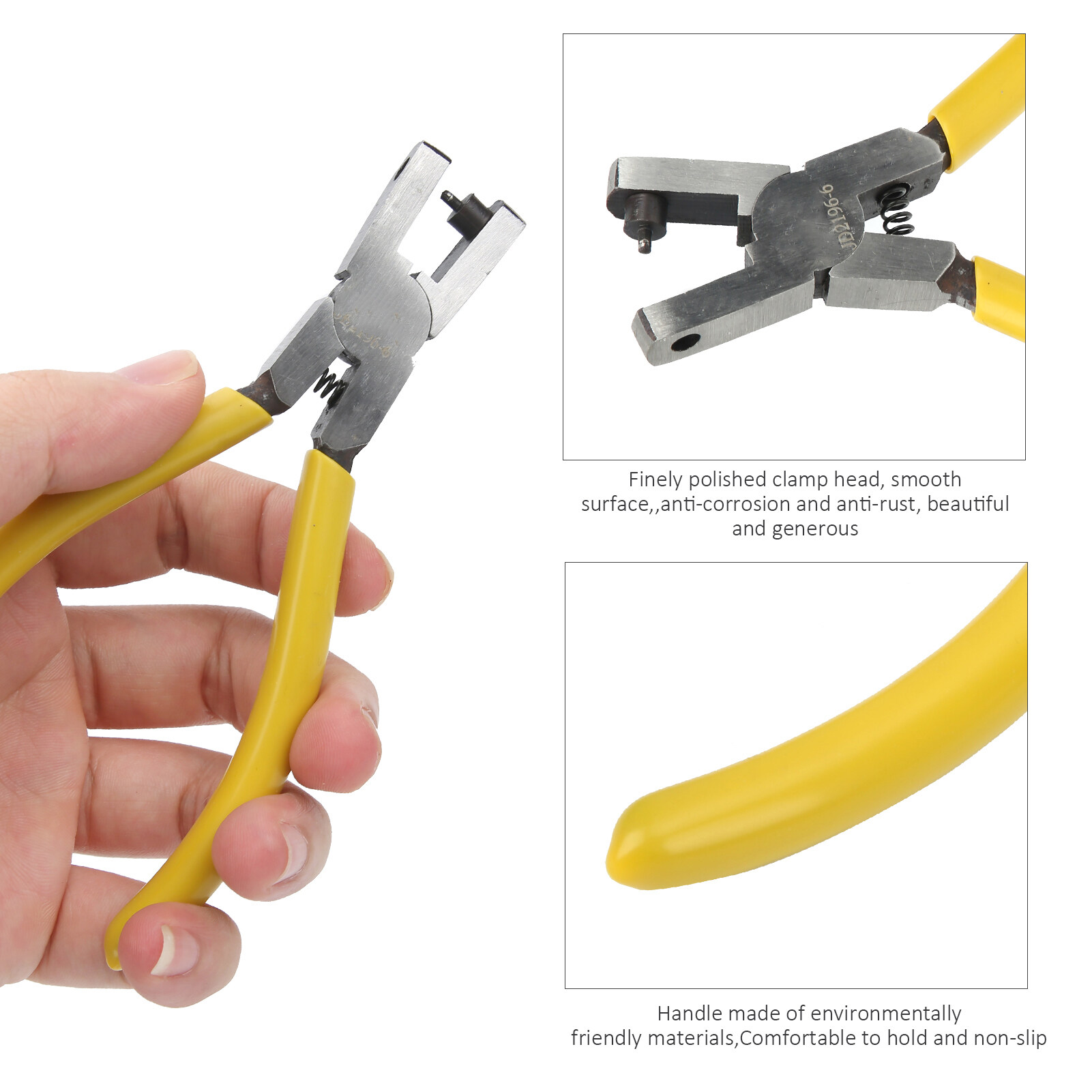 Watch Hole Punch Pliers Eyelet Mini DIY Leather Hand Repair Tool Band Strap Link Belt 6in 2mm ...