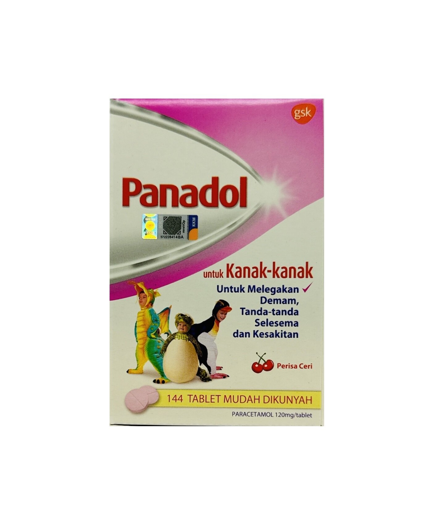 Panadol For Children 144 Tablet Chewable Tablet's | Lazada