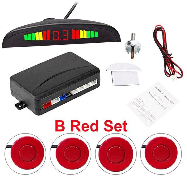 New Car Parking Sensors Auto Parktronic Kit LED Display Auto Parking ...