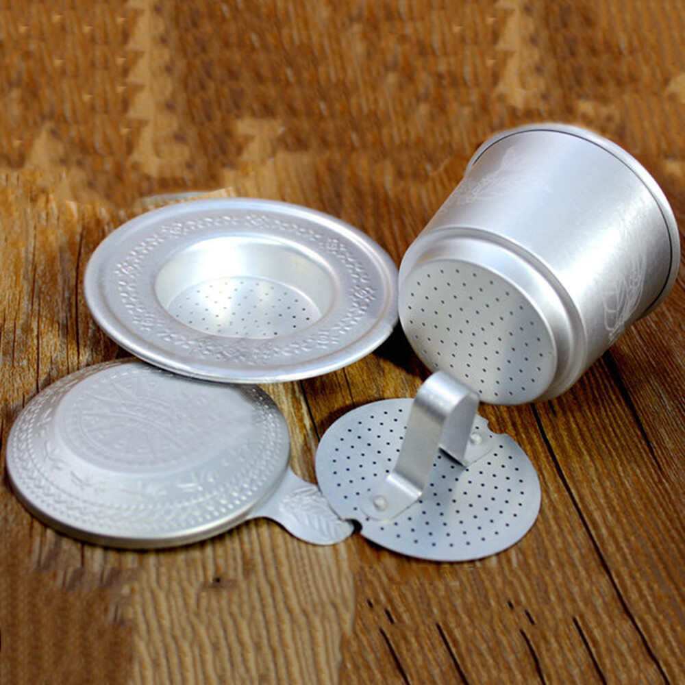 Portable Aluminum Vietnam Coffee Dripper Filter Coffee Maker High ...