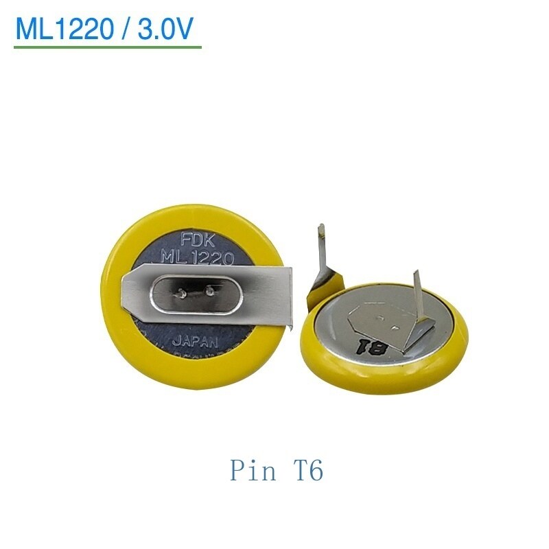 New-Original Fuji FDK ML1220 lithium electronic rechargeable button ...