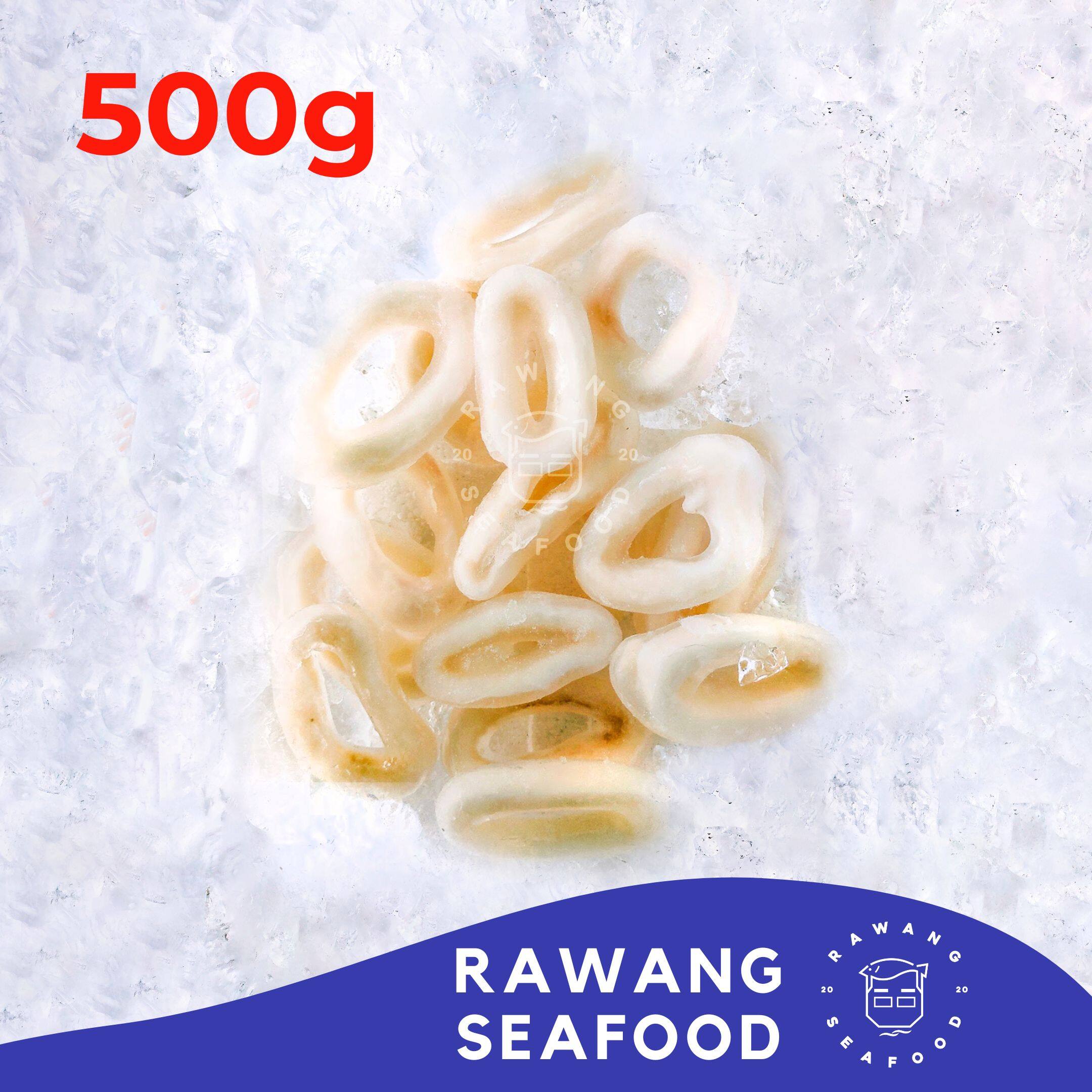 Squid Ring Frozen 500g Sotong 苏东圈 鱿鱼圈 - Rawang Seafood | Lazada