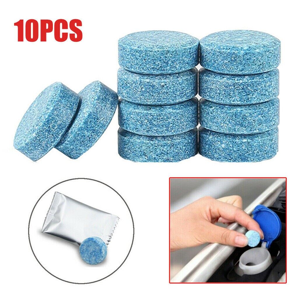 10pcs Effervescent Tablets Accessory Cleaning Replacement Solid ...