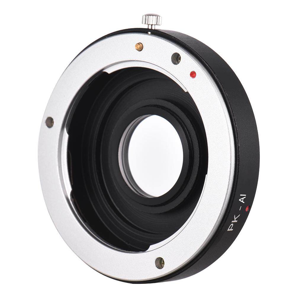 PK-AI Lens Mount Adapter Ring with Optical Glass for Pentax K Mount ...