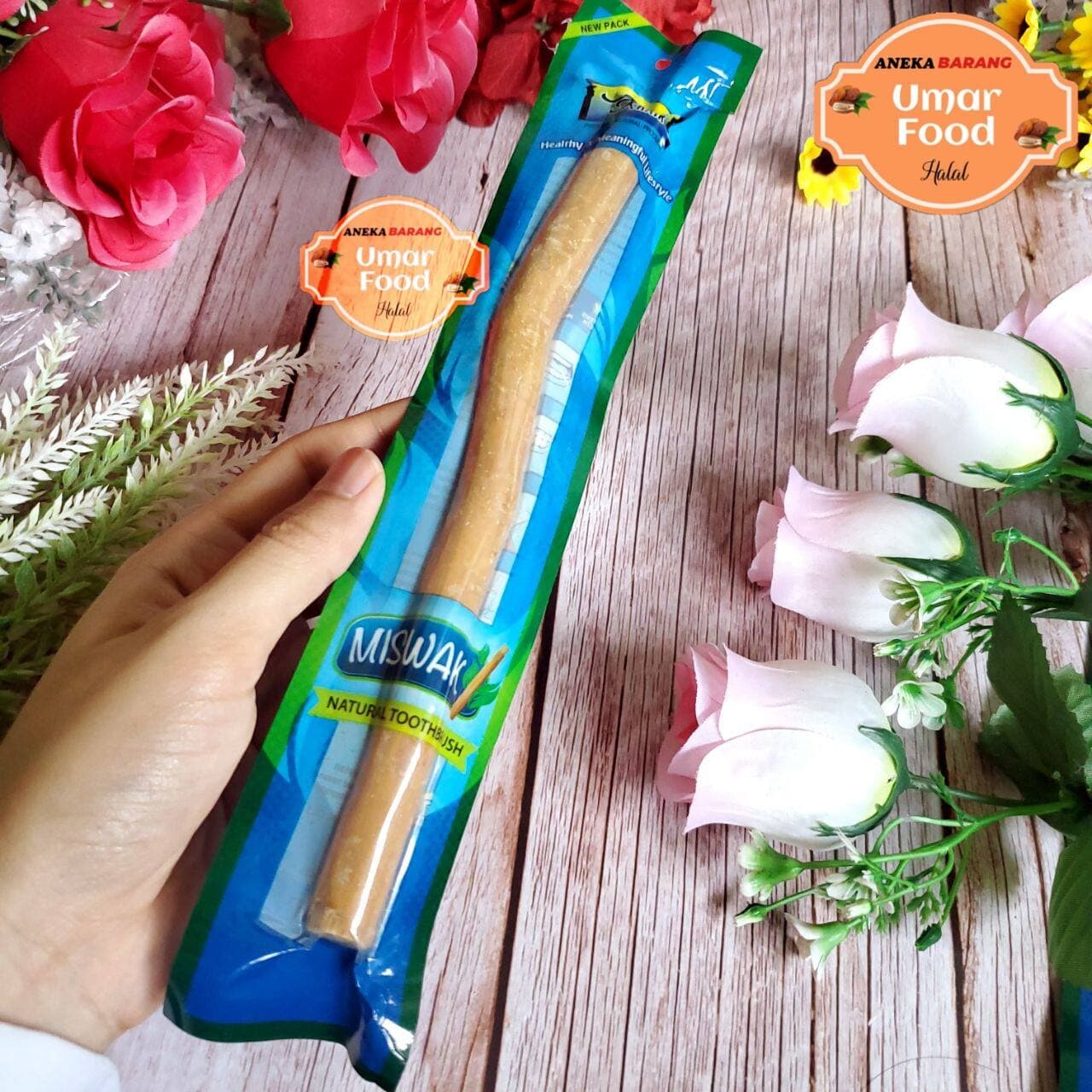 1 Batang Miswak Kayu Sugi 100% Original, (Random Shape and size) Kayu ...