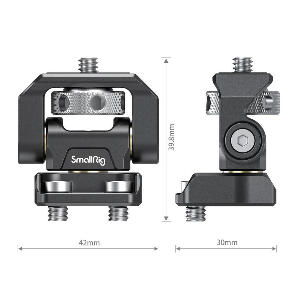 ZZOOI SmallRig DSLR Camera Clamp Swivel and Tilt Adjustable Monitor ...