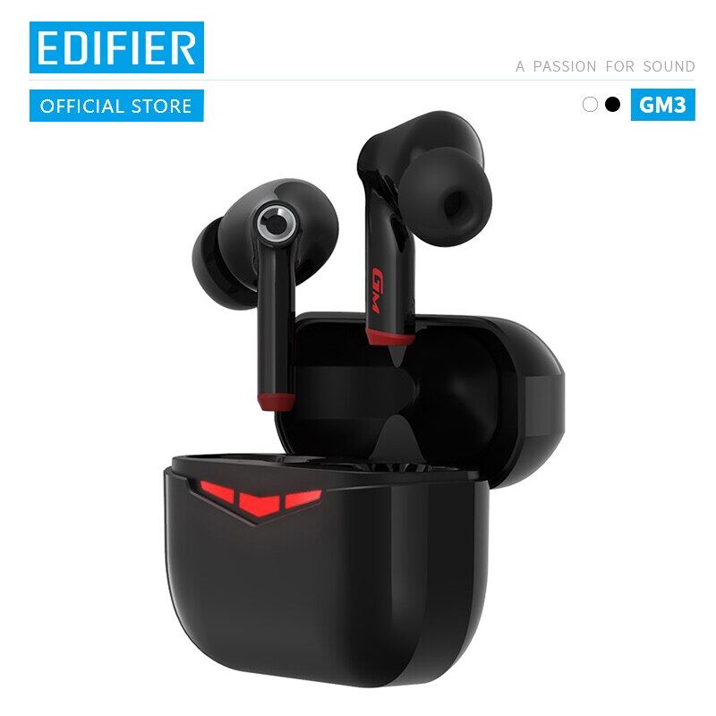 EDIFIER HECATE GM3 TWS หูฟังสำหรับเล่นเกมหูฟังบลูทูธไร้สาย5.0 60Ms Latency ต่ำ IP55กันน้ำ E ...