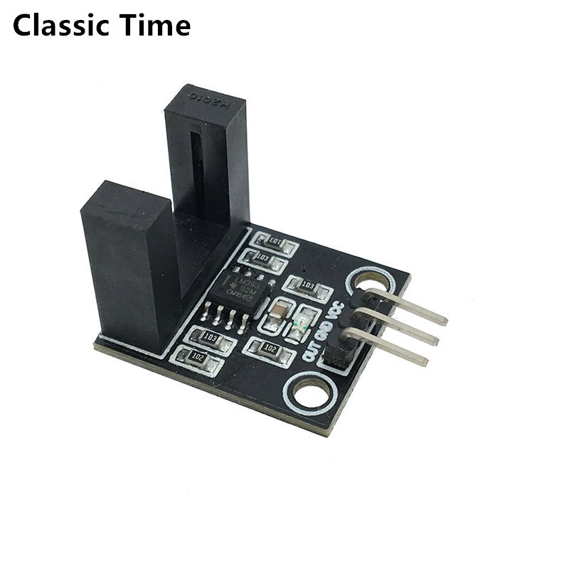 โมดูลเซ็นเซอร์วัดความเร็ว Tacho Sensor 3.3V-5V Slot-ประเภท Optocoupler ...