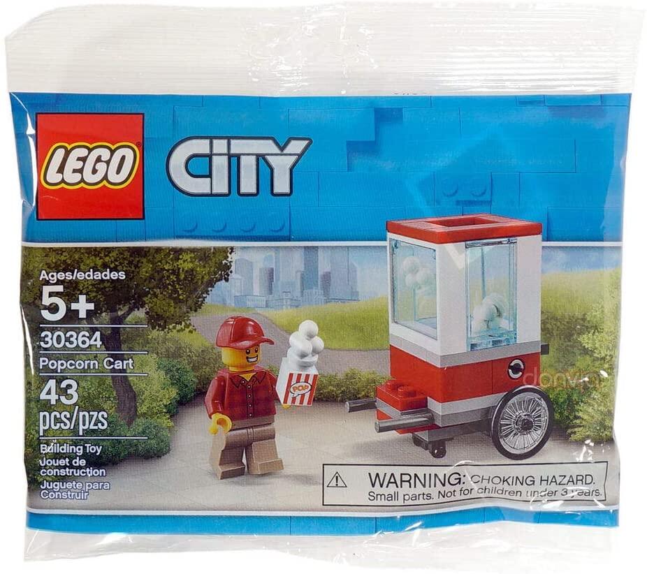 [BrickStory] LEGO City Popcorn Cart Polybag (30364)(43pcs)(Exclusive ...