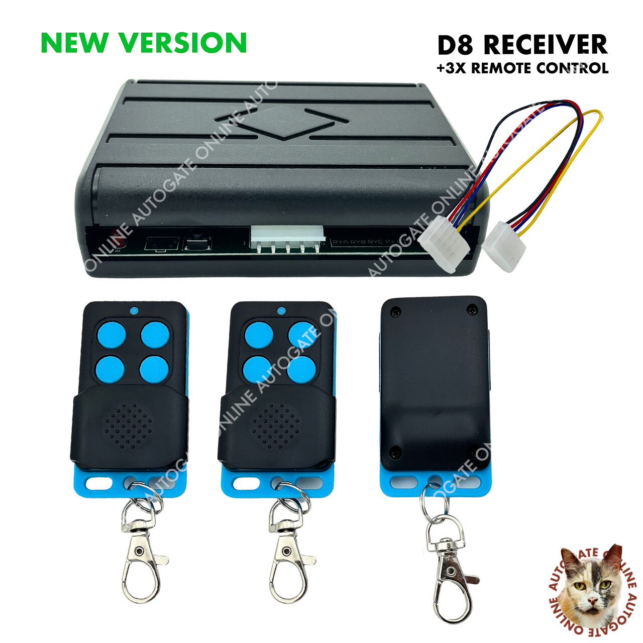 D8 AUTOGATE CONTROL PANEL / BOARD - FOR ARM TYPE SWING / FOLDING GATE ...