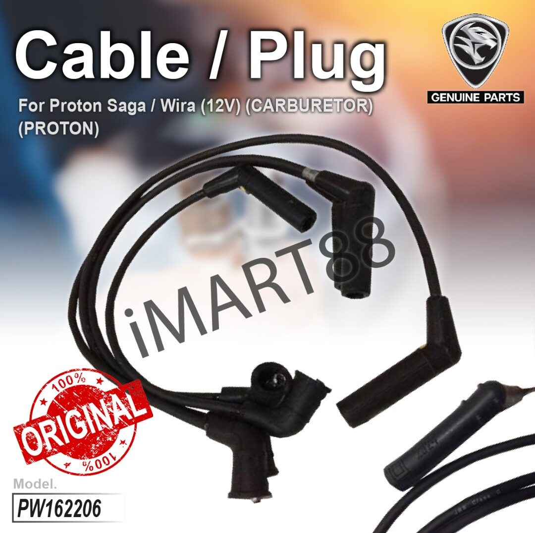 OriginalProton Saga Wira 12V Carburetor Plug Cable Set Wires Kabel | Lazada