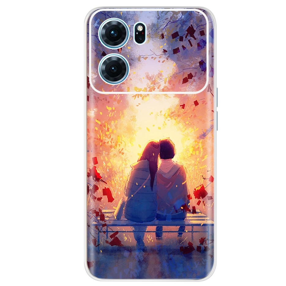 เคสโทรศัพท์ Oppo K10สำหรับ Oppo CPH2373เคสนิ่มบางลายการ์ตูนแมวน่ารัก ...