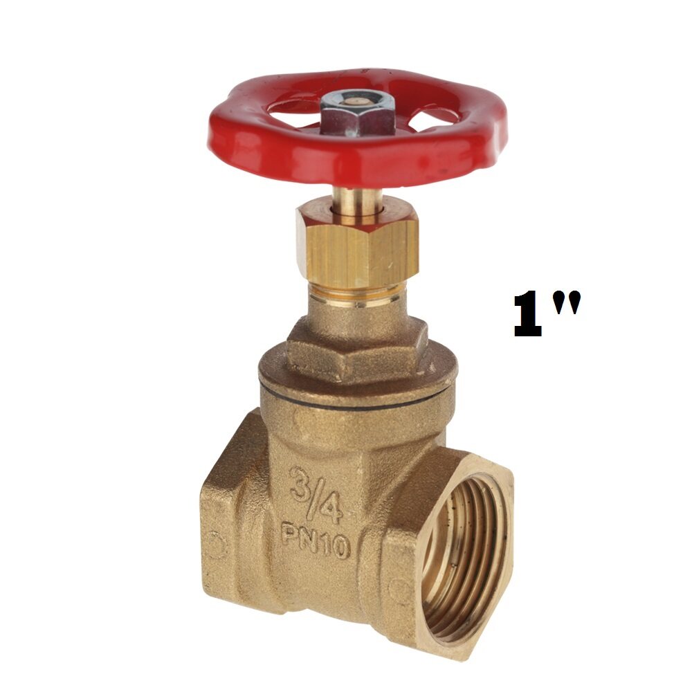 ITALY WATER STOP SWITCH GATE VALVE PN10 3/4 INCH / 1 INCH | Lazada