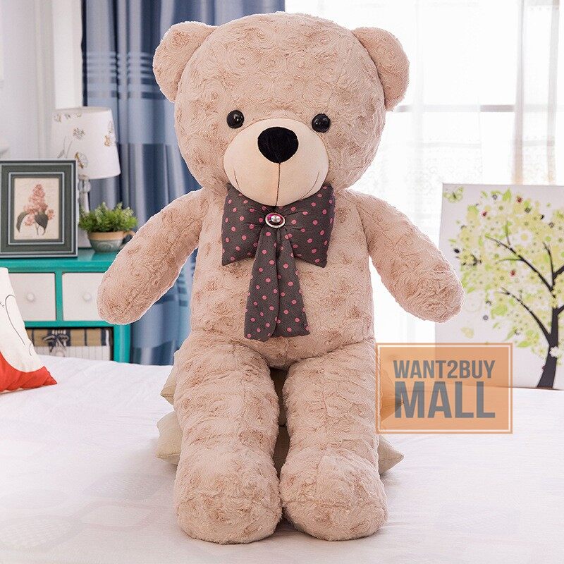 🇲🇾 [𝐌'𝐒𝐢𝐚 𝐒𝐭𝐨𝐜𝐤] 75/100/120cm Giant Rose Teddy Bear Besar Plush Toys ...
