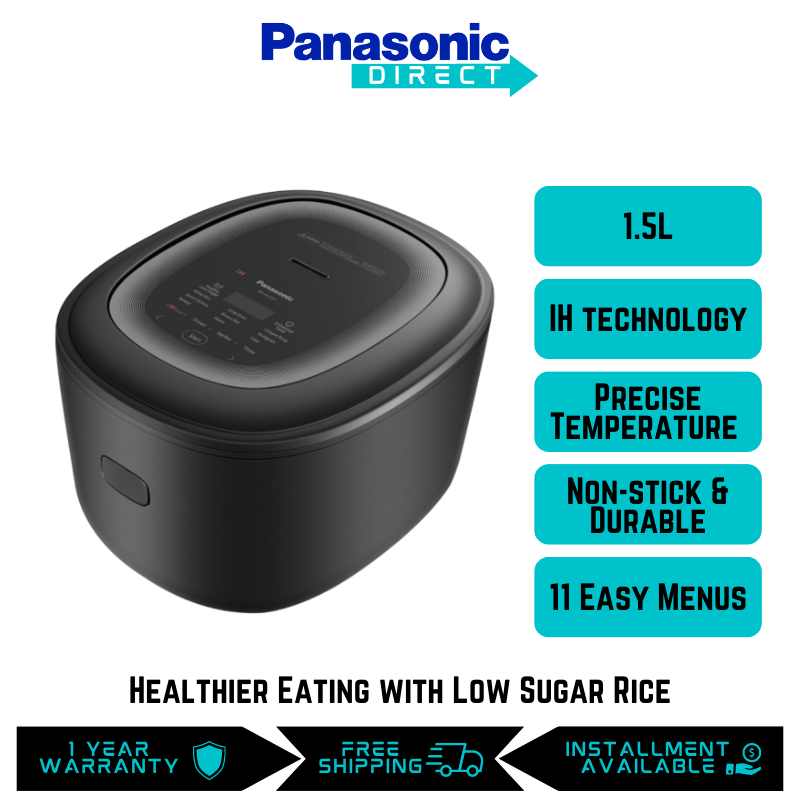Panasonic SR-HL151 1.5L Low Sugar Induction Heater (IH) Rice Cooker SR ...
