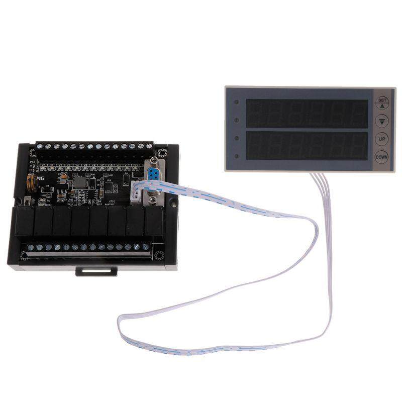 PLC FX1N-20MR & Rail Type Housing & PLC Display Relay Module Delay Module 10-28V - MixASale