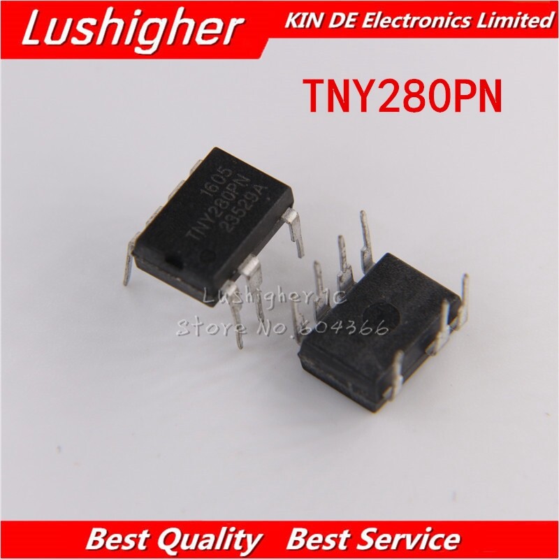 10 ชิ้น TNY280PN DIP7 TNY280P กรมทรัพย์สินทางปัญญา TNY280 ใหม่และเป็น ...