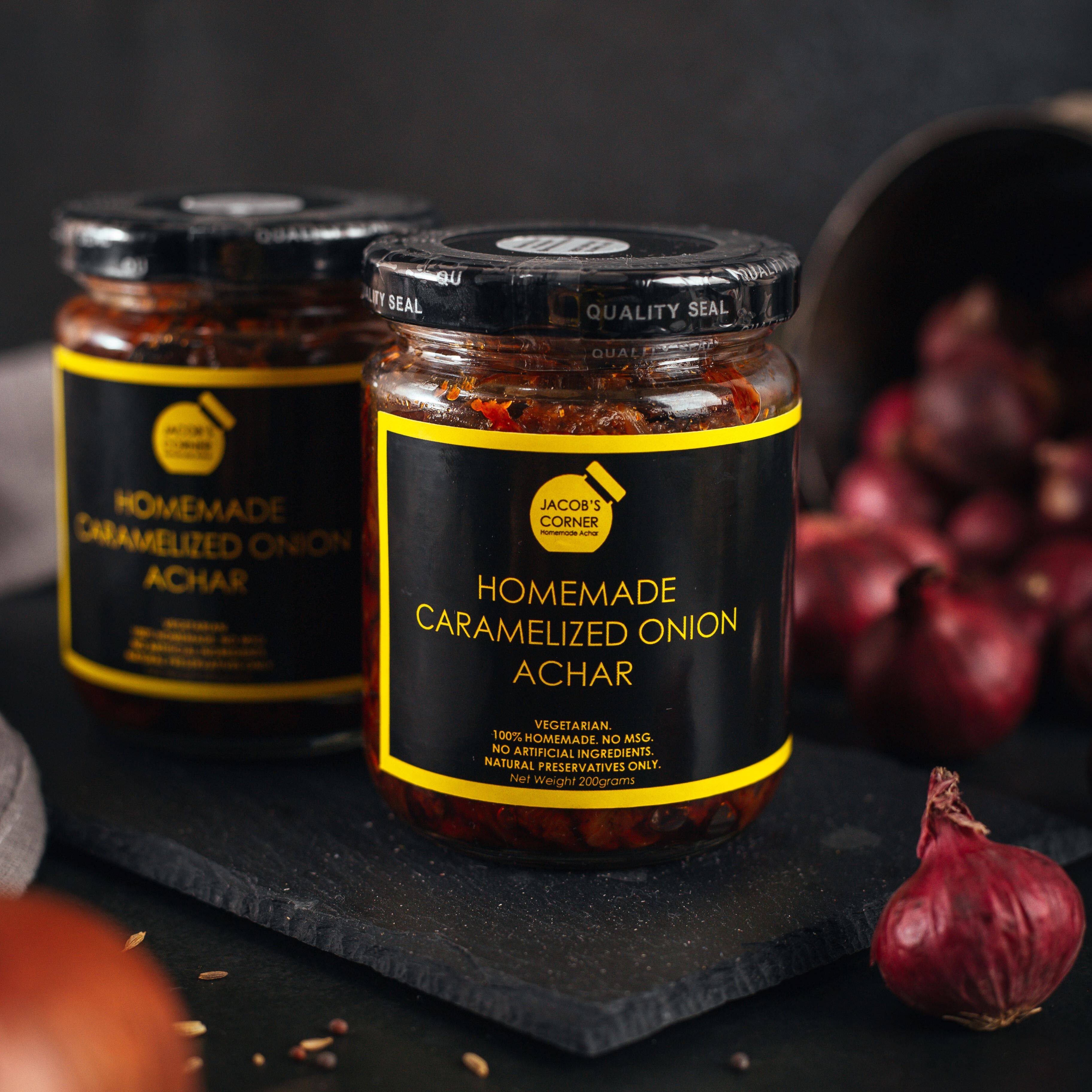 Homemade Caramelized Onion Achar | Jacob's Corner Achars | Bawang Merah ...
