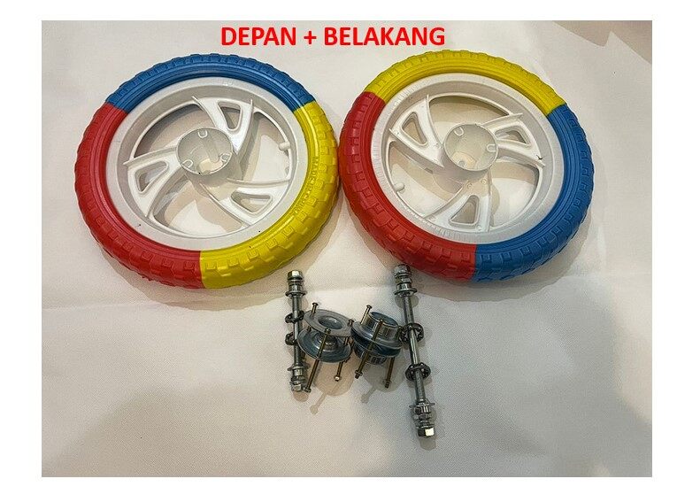 RIM 12" PVC , tayar mati , tayar PVC sesuai untuk basikal kanak -Kanak ...