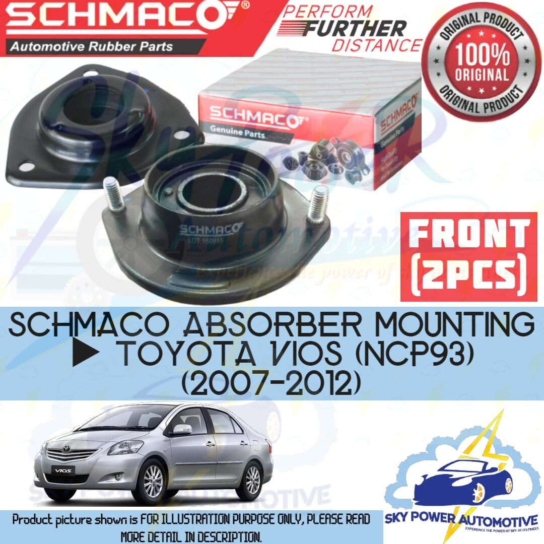 TOYOTA VIOS ( NCP93 ) (2007-2012) SCHMACO ABSORBER MOUNTING (FRONT 2PCS ...
