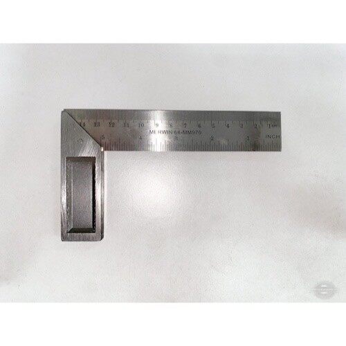 MERWIN STAINLESS STEEL L - SQUARE / TRY SQUARE / ANGLE RULER / PEMBARIS ...
